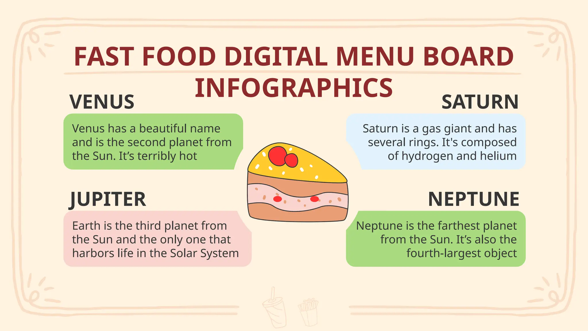 Fast Food Digital Menu Board Infographics by Slidesgo.pptx