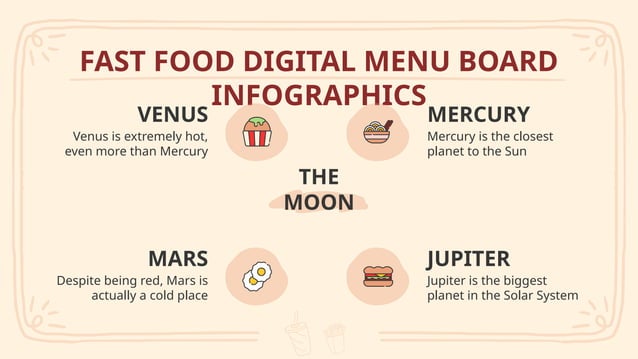 Fast Food Digital Menu Board Infographics by Slidesgo.pptx