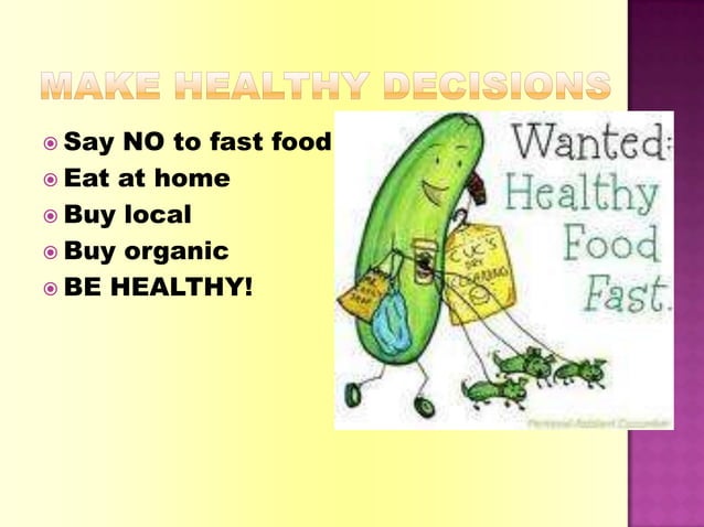 Fastfood health hazards | PPT