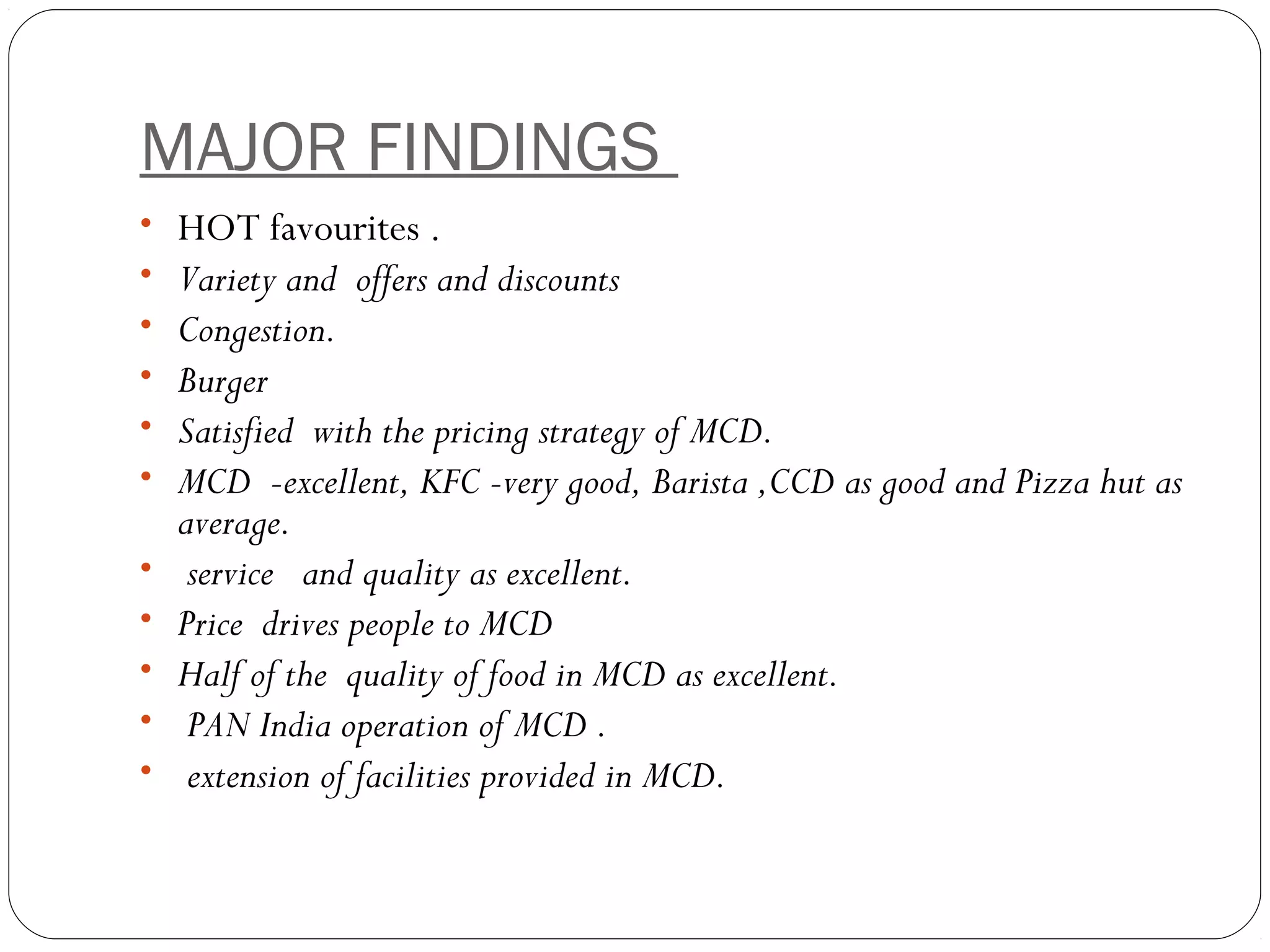 Fast food industry | PPT