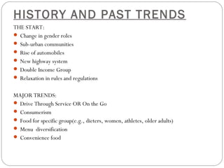 Fast food industry | PPT
