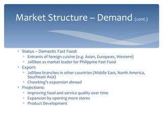 Fast food industry | PPT
