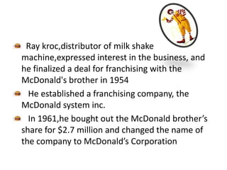 Fast food industry | PPT