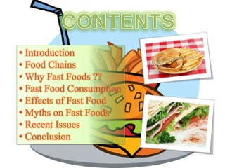 Fast Foods | PPTX