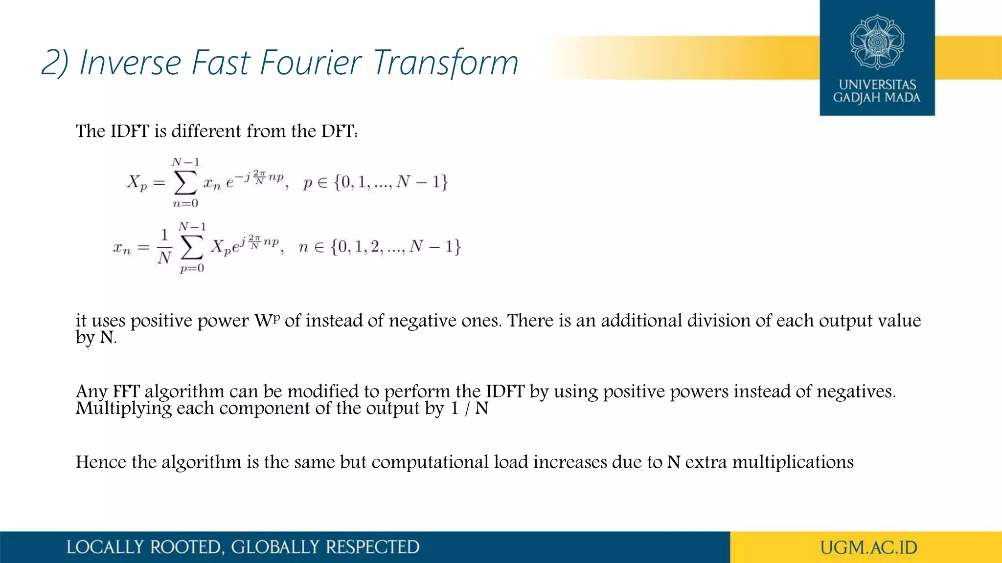 Fast Fourier Transform Analysis | PPTX