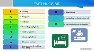 FAST HUG in ICU care of unconscious patients | PPTX