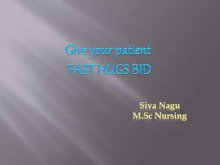 Fast hug bid | PPTX