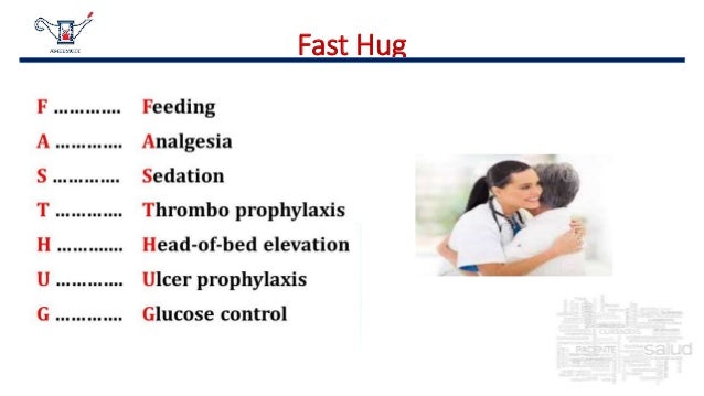 FAST-HUG: Una alternativa en el cuidado del paciente en estado crítico