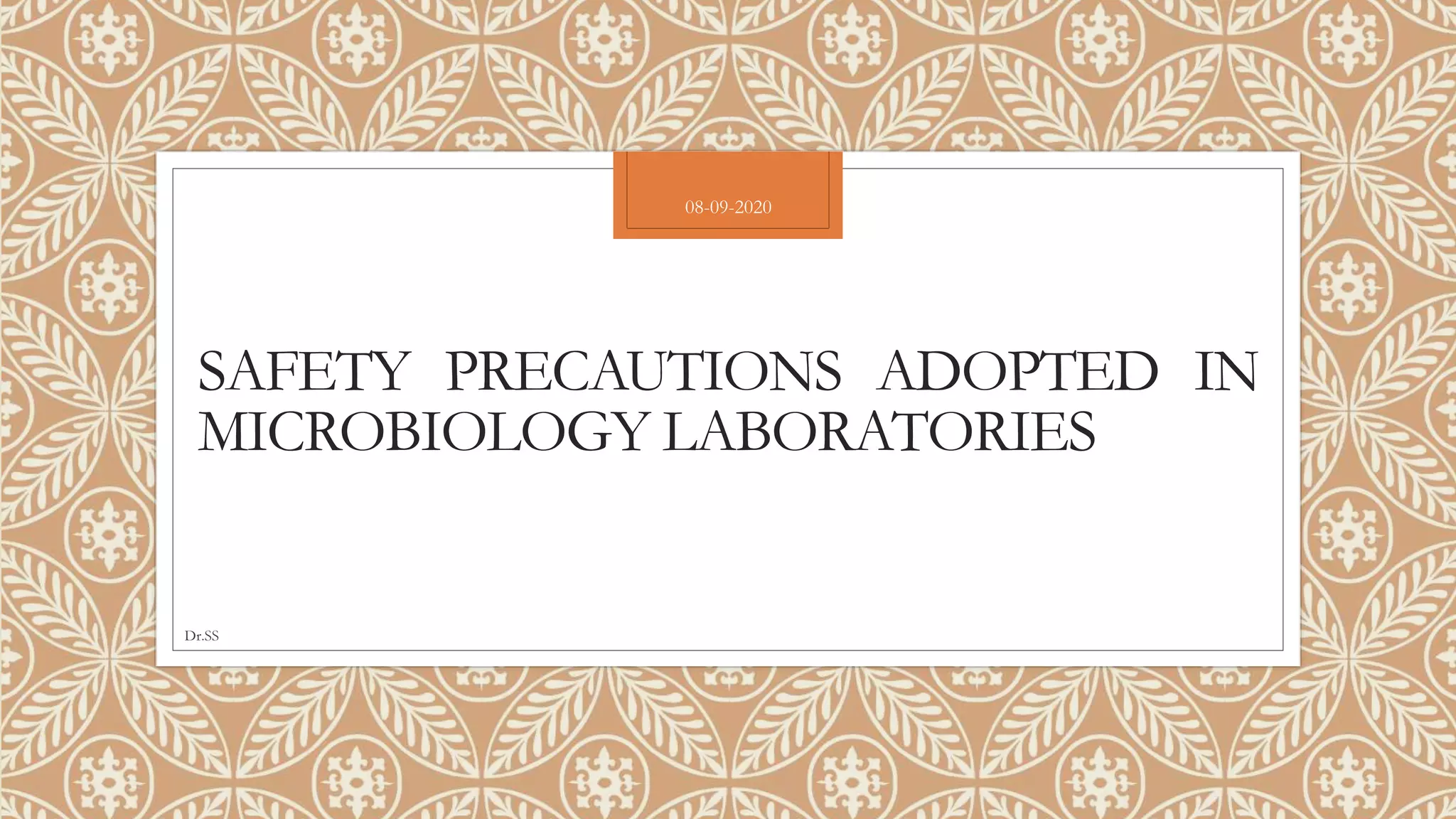 Fastidious microorganisms and safety precautions in microbiology lab | PPTX