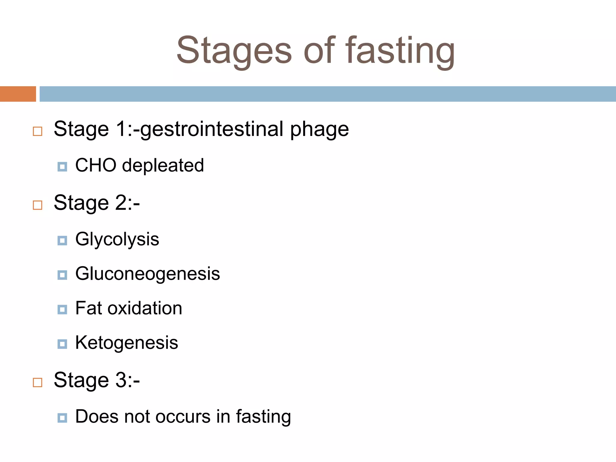Fasting physiology | PPTX