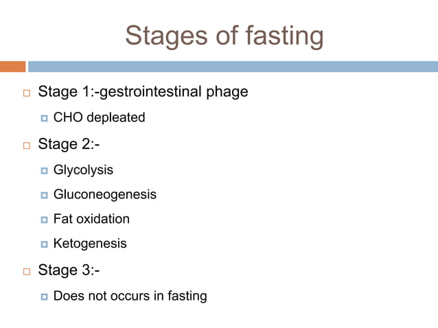 Fasting physiology | PPTX | Endocrine and Metabolic Diseases | Diseases and Conditions