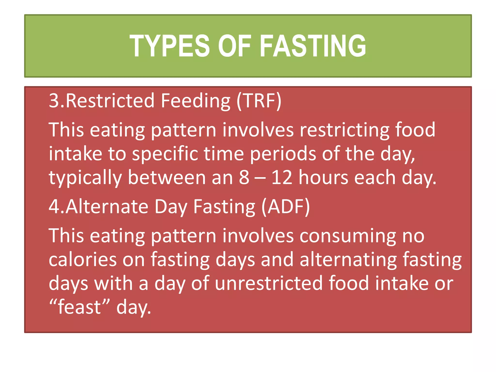 Fasting slideshare | PPTX
