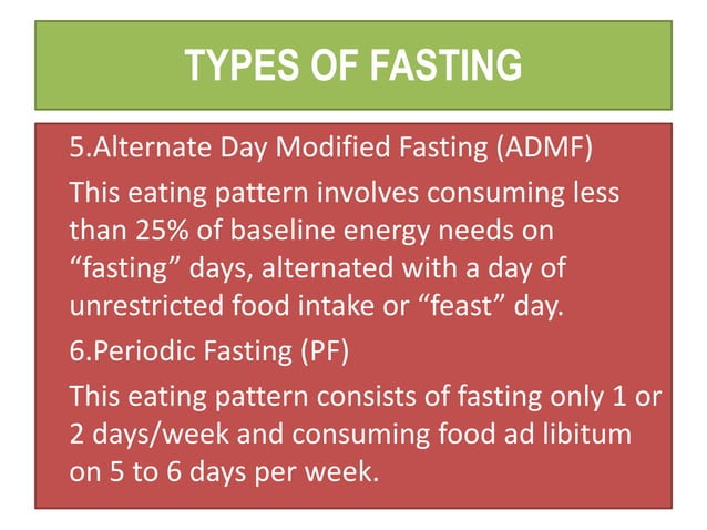 Fasting slideshare | PPTX | Endocrine and Metabolic Diseases | Diseases and Conditions