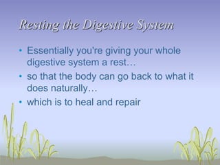 Fasting Your Way To Gut Health | PPTX