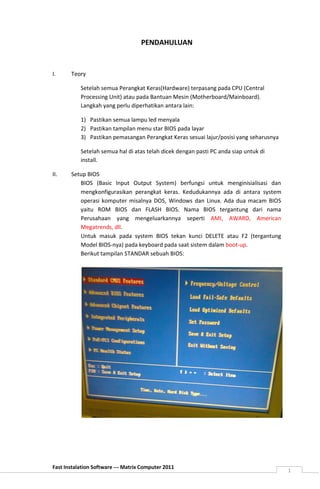 Fast instalation software | PDF