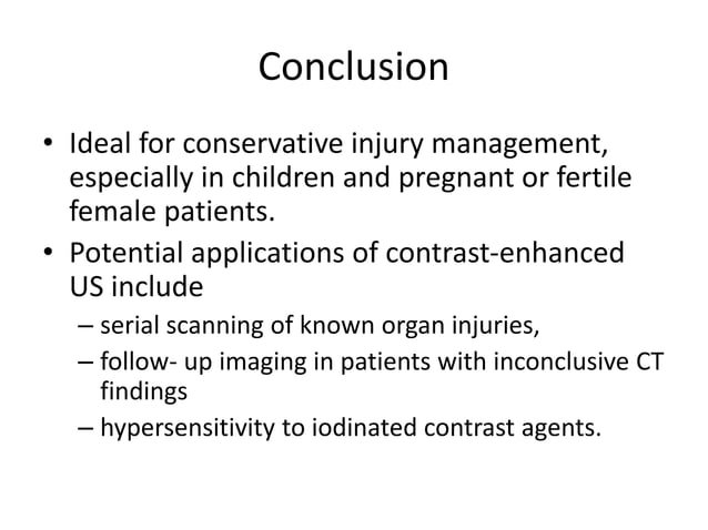 Focused Assessment with Sonography in Trauma (FAST) in 2017 | PPTX