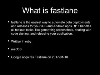 Fastlane | PPT