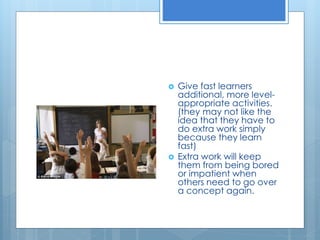 Fast learners | PPTX