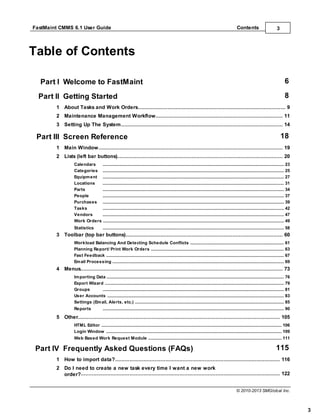Fast maintmanual | PDF