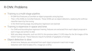 Fast methods for deep learning based object detection | PPT