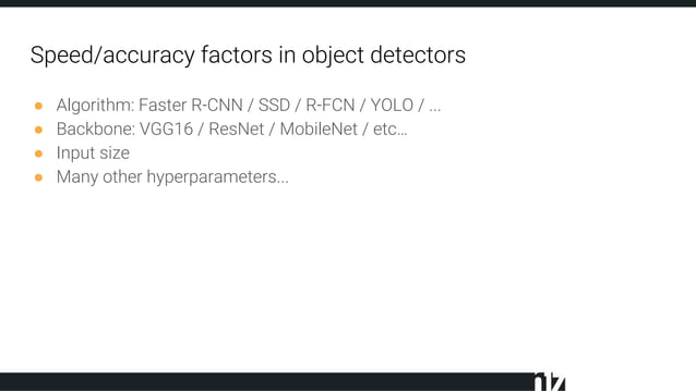 Fast Methods For Deep Learning Based Object Detection Ppt