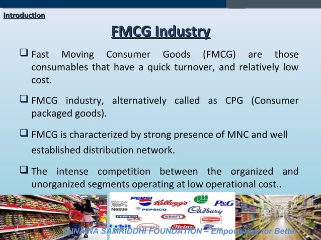 Fast moving consumer goods ( FMCG ) | PPT