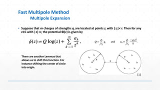 Fast Multipole Algorithm | PPTX