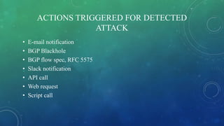 FastNetMon Advanced DDoS detection tool | PPT