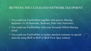 FastNetMon Advanced DDoS detection tool | PPT