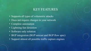 FastNetMon Advanced DDoS detection tool | PPT