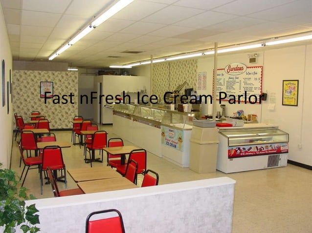 Fast n fresh ice cream parlor2 | PPT