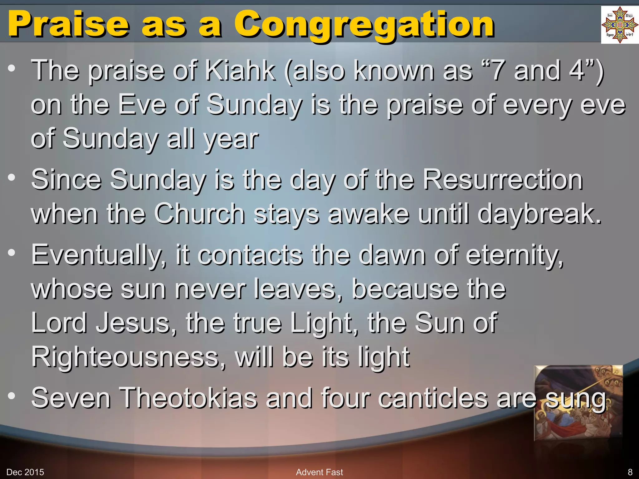 Fast of advent | PPT