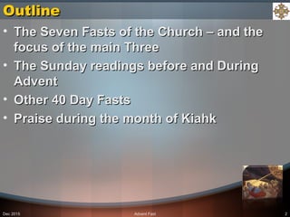 Fast of advent | PPT