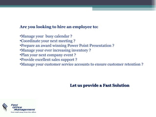 Fast Power Point | PPT