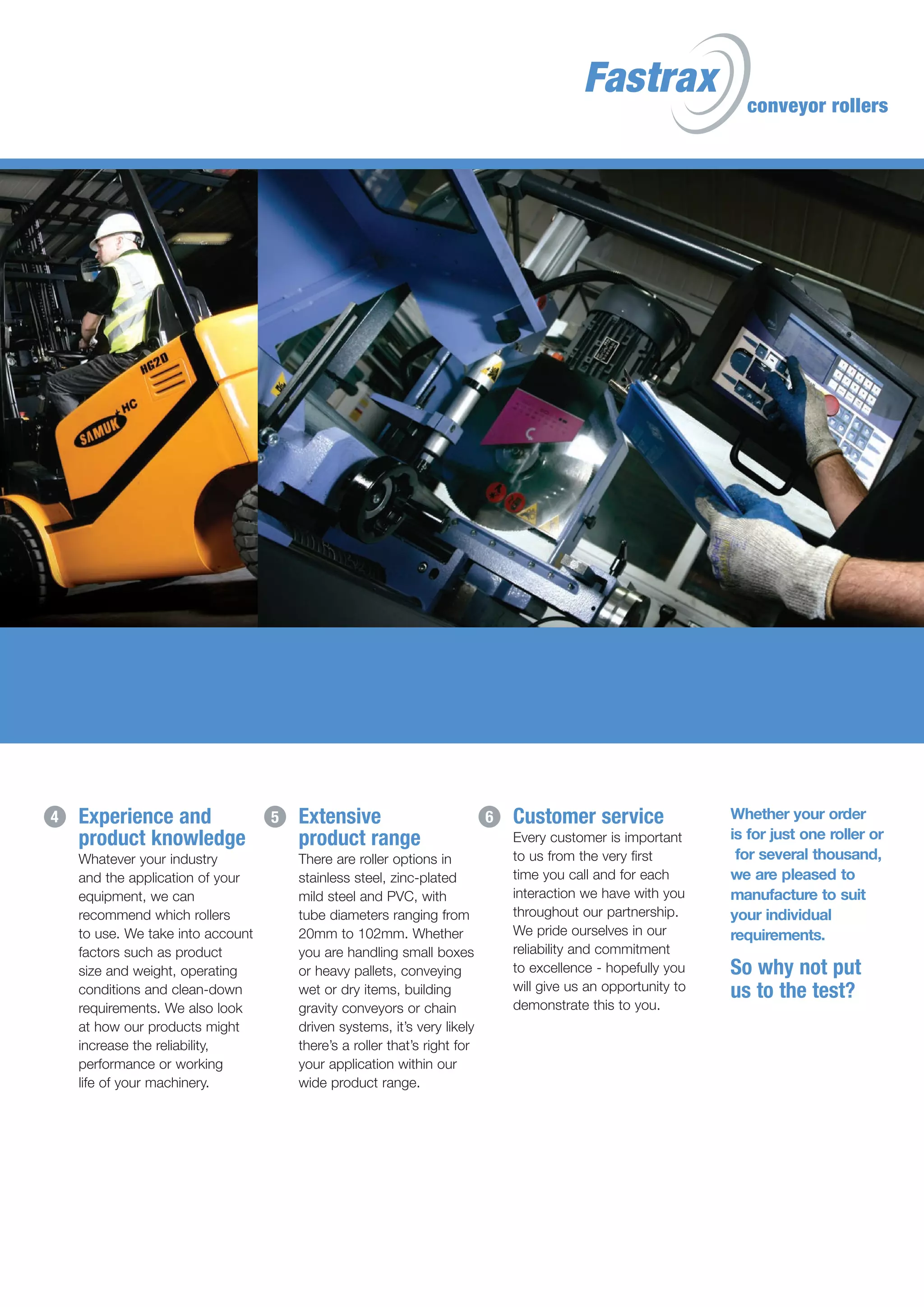 Fastrax conveyor-roller-brochure | PDF