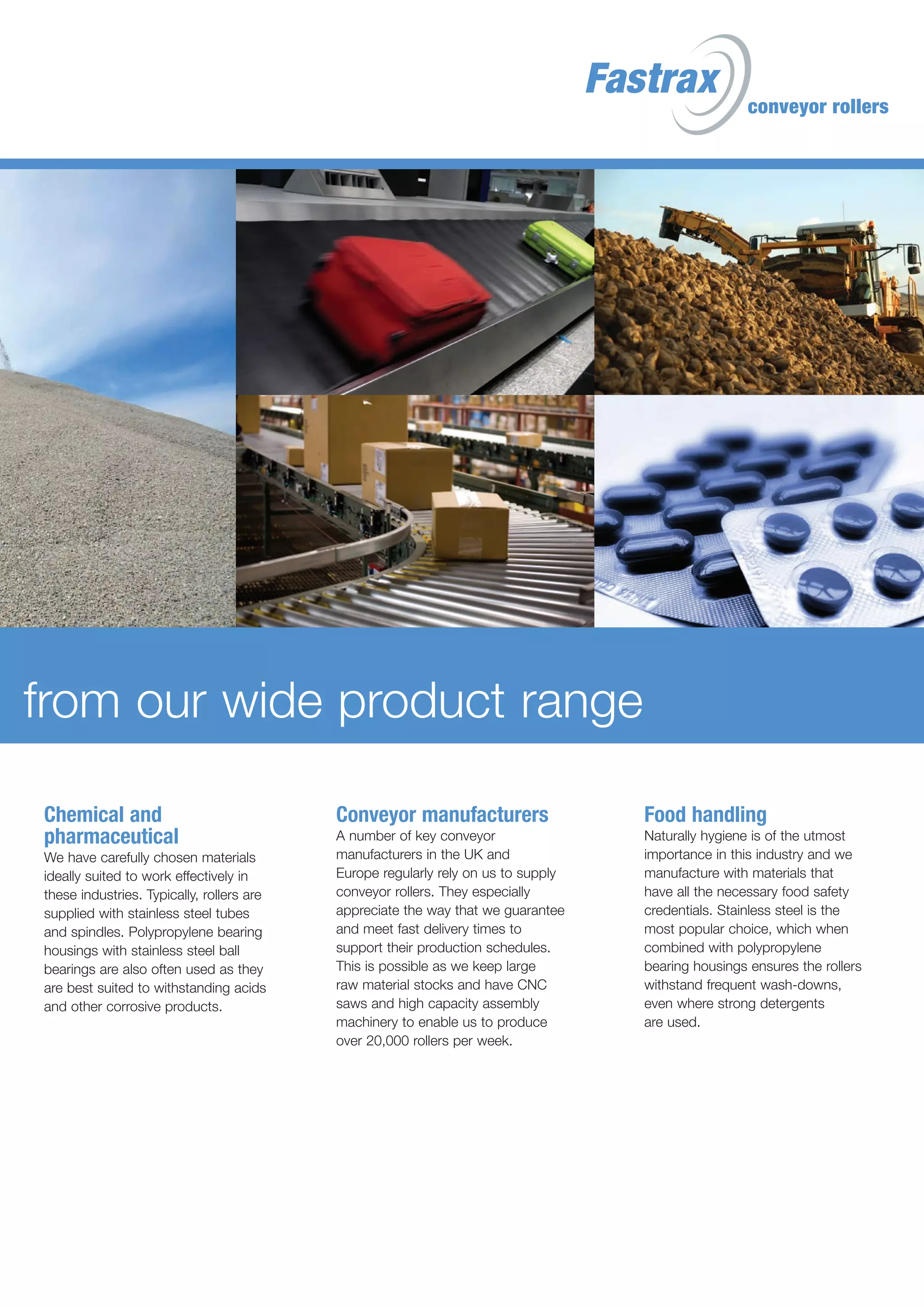 Fastrax conveyor-roller-brochure | PDF