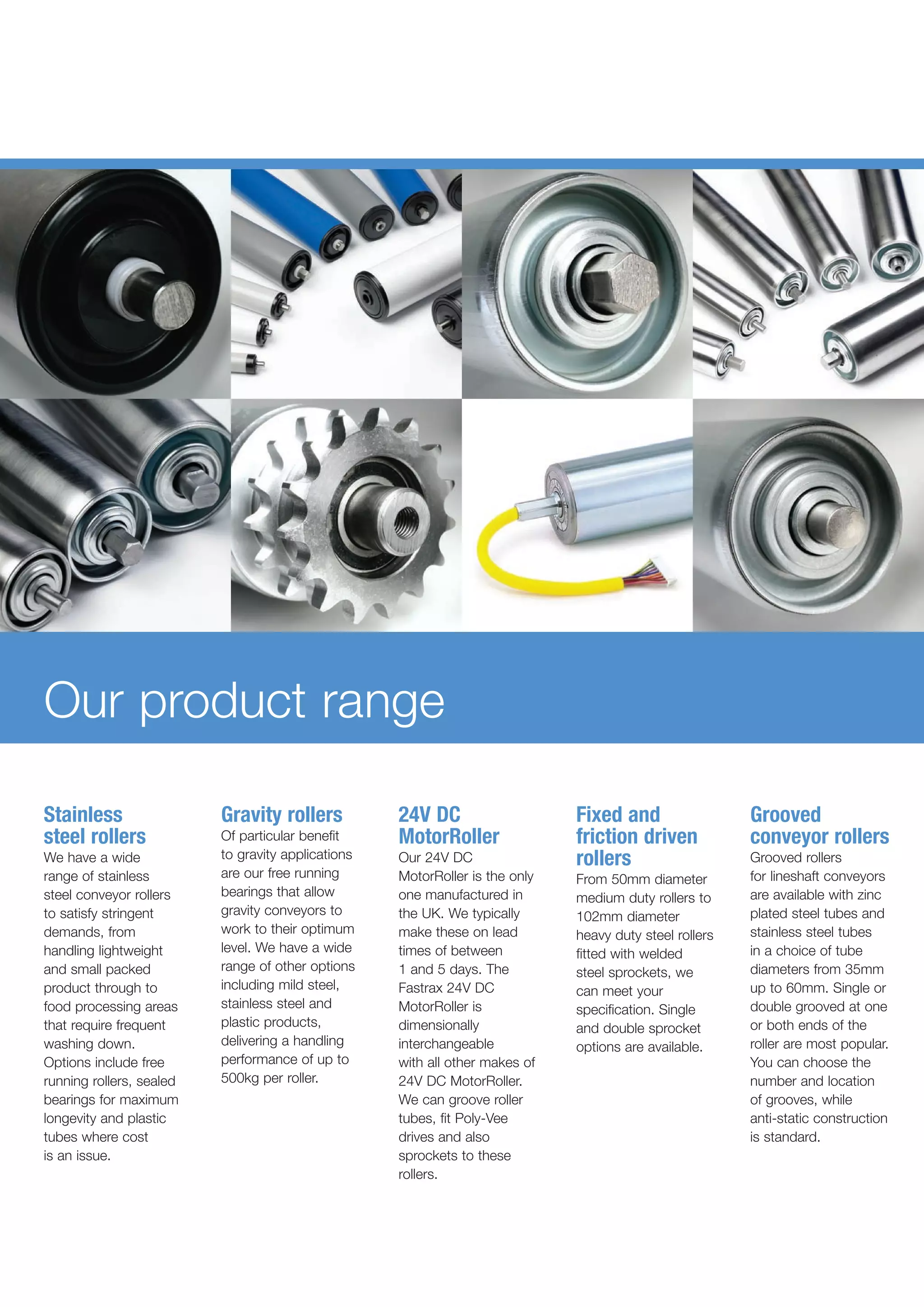 Fastrax conveyor-roller-brochure | PDF