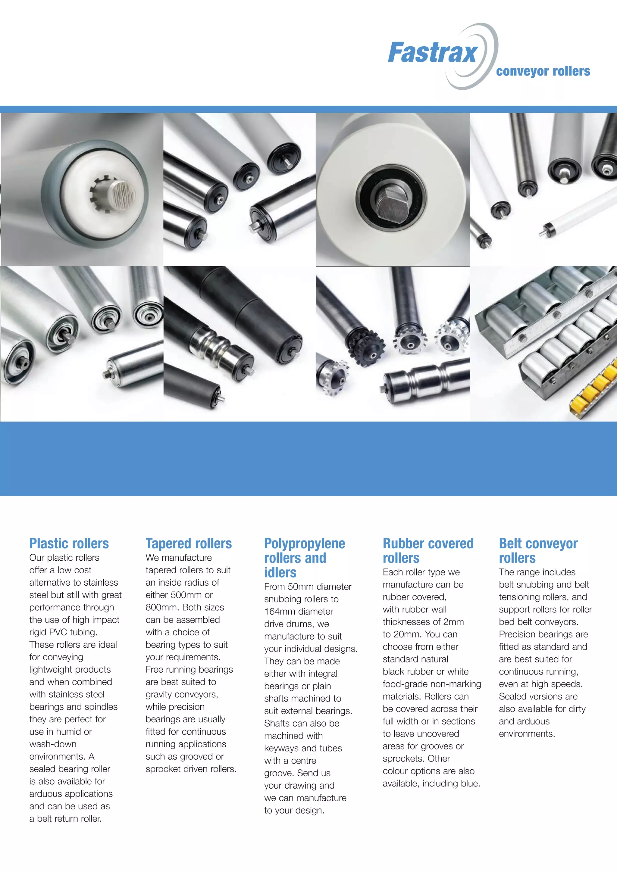 Fastrax conveyor-roller-brochure | PDF