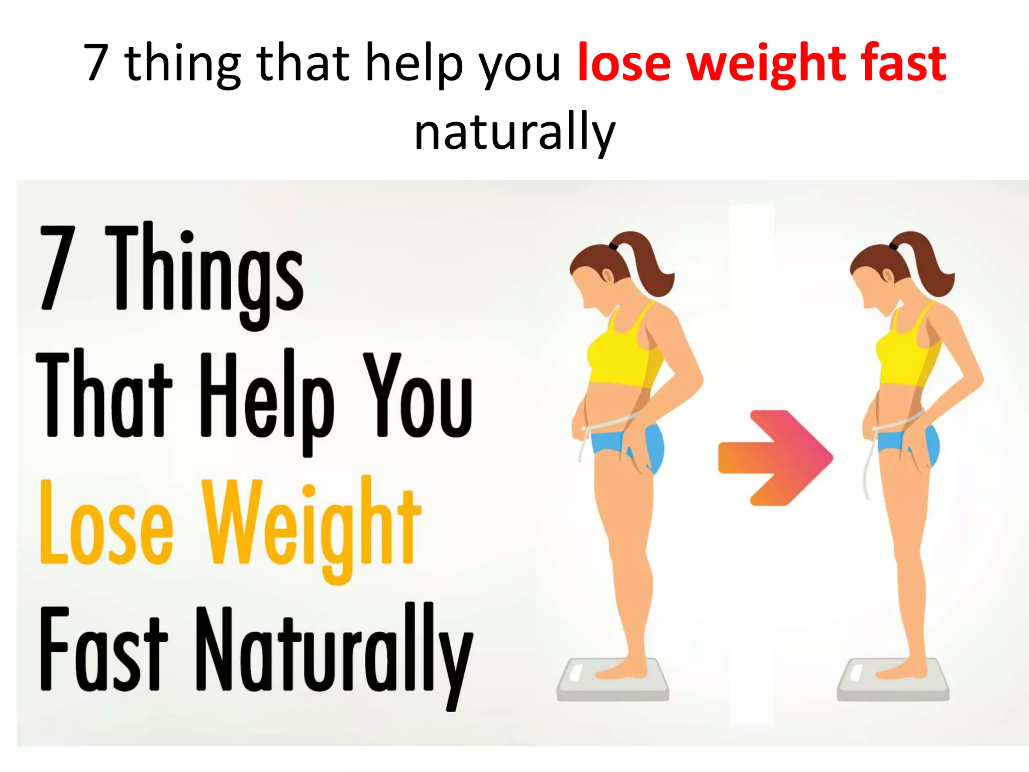 Fast results 4 weeks - weight loss tips | PPTX