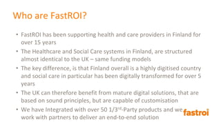 Fastroi - ECO 17: Transforming care through digital health | PPT