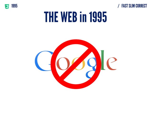 Fast Slim Correct: The History and Evolution of JavaScript. | PPT