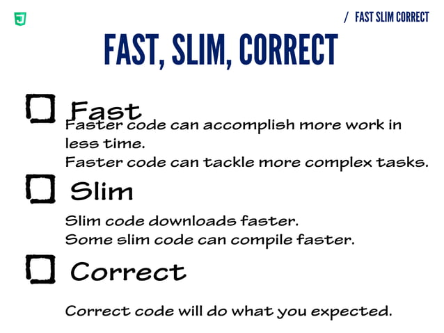 Fast Slim Correct: The History and Evolution of JavaScript. | PPT