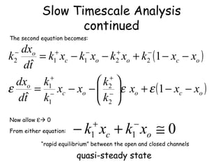 Fast Slow Timescale Analysis.1 | PPT | Physics | Science