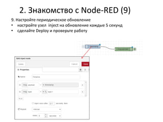 Мастер-класс: отправка данных с ПЛК в Google Sheet с использованием Node-RED | PPT
