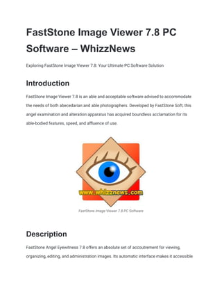 FastStone Image Viewer 7.8 PC Software – WhizzNews.pdf