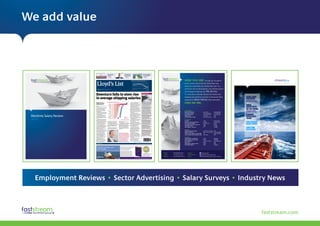 Faststream Facts - Maritime | PPT
