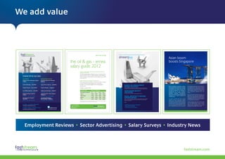 Faststream Brochure - Oil & Gas | PDF