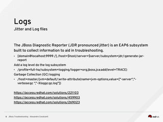 JBoss Enterprise Application Platform 6 Troubleshooting | PPT