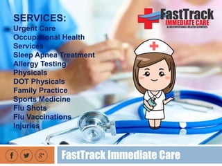 An introduction: Fast track immediate care | PPTX