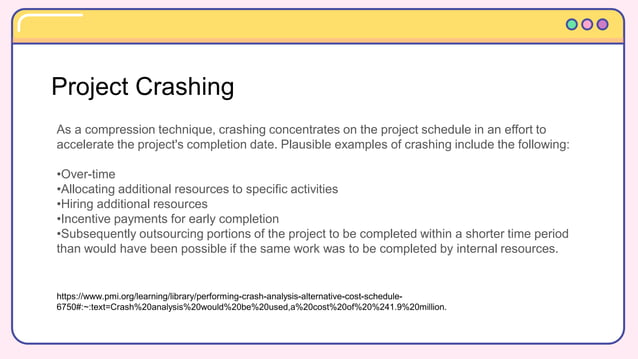 Fast Tracking a Project and Project Crashing.ppt